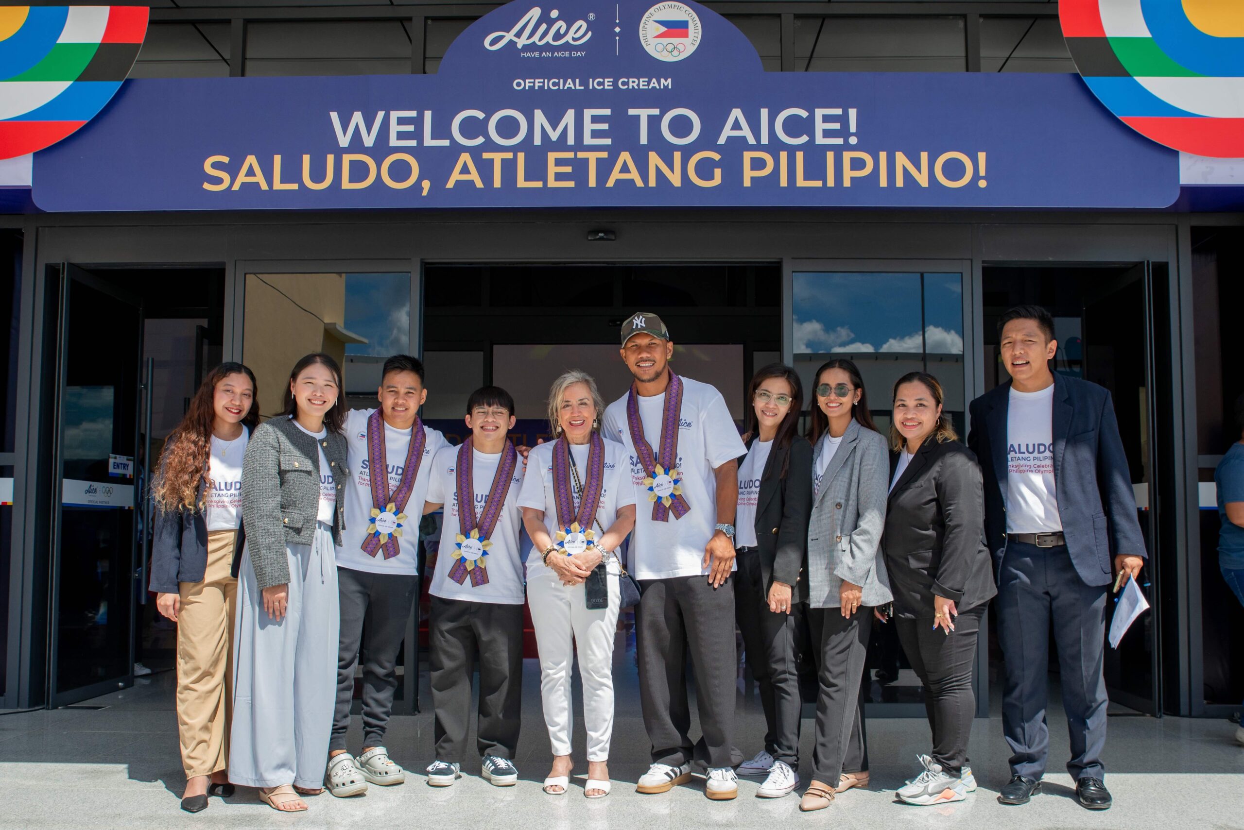 Saludo, Atletang Pilipino! Aice Honors Filipino Olympians with ...