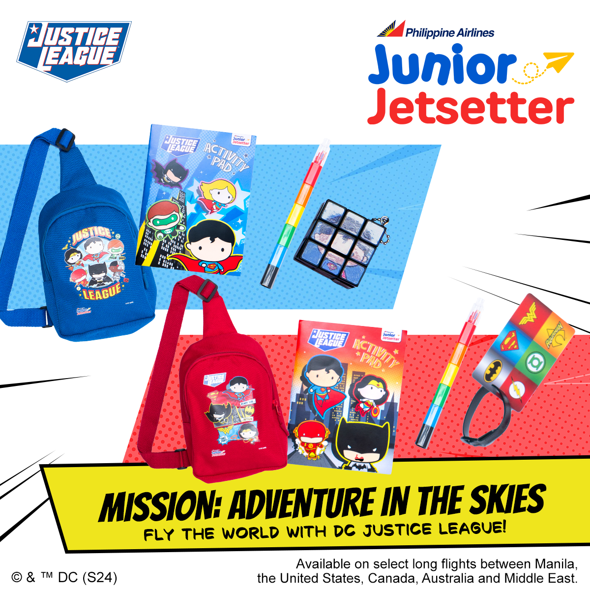 PAL in Collaboration with DC Justice League Brings Family Flights to ...