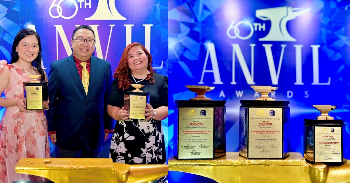 Mang Inasal celebrates triple victory at the 60th Anvil Awards - the ...