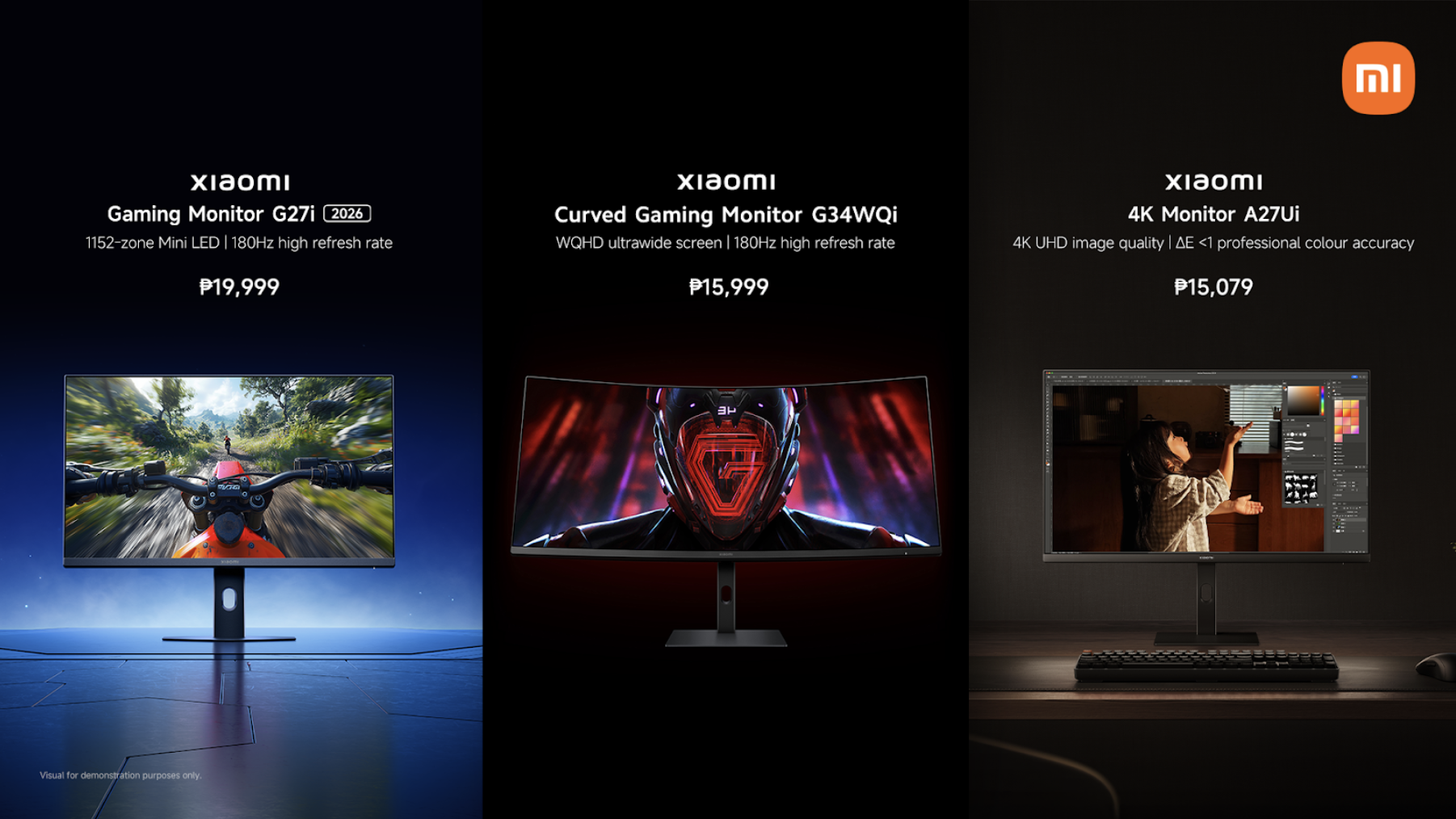 Now Available in PH: Xiaomi’s New Monitors for Gaming, Creativity, and ...